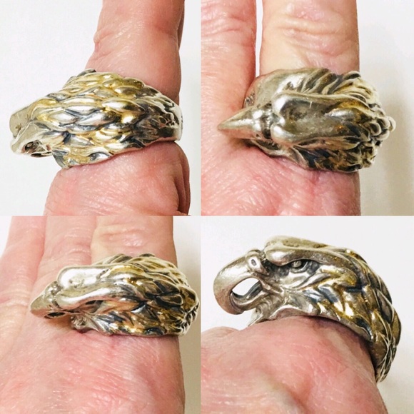 Bill Wall Leather | Accessories | Bill Wall Leather Sterling 8k Eagle ...